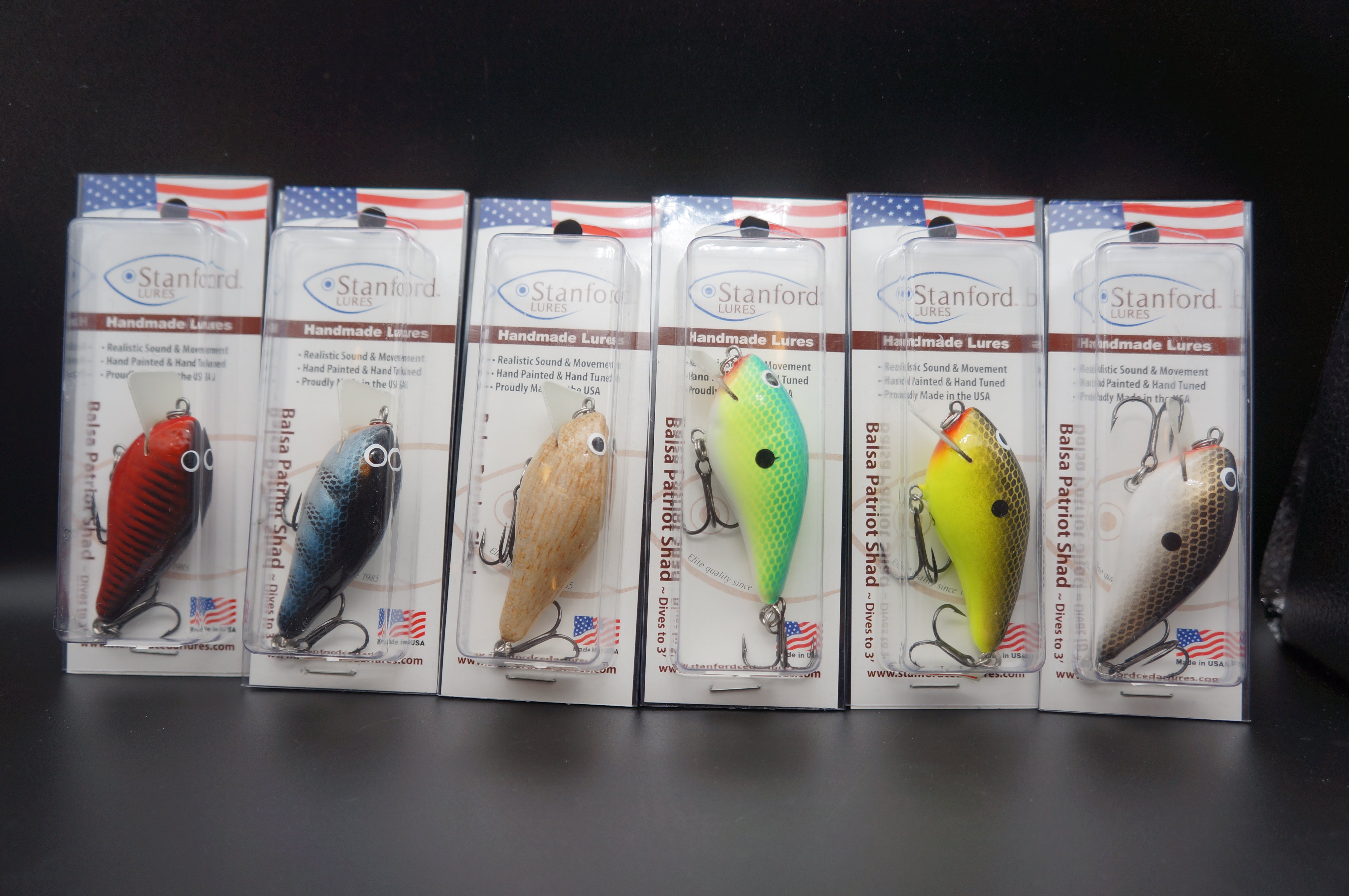 Stanford Lures Balsa Patriot Shad now in stock! – 主 -NUSHI-