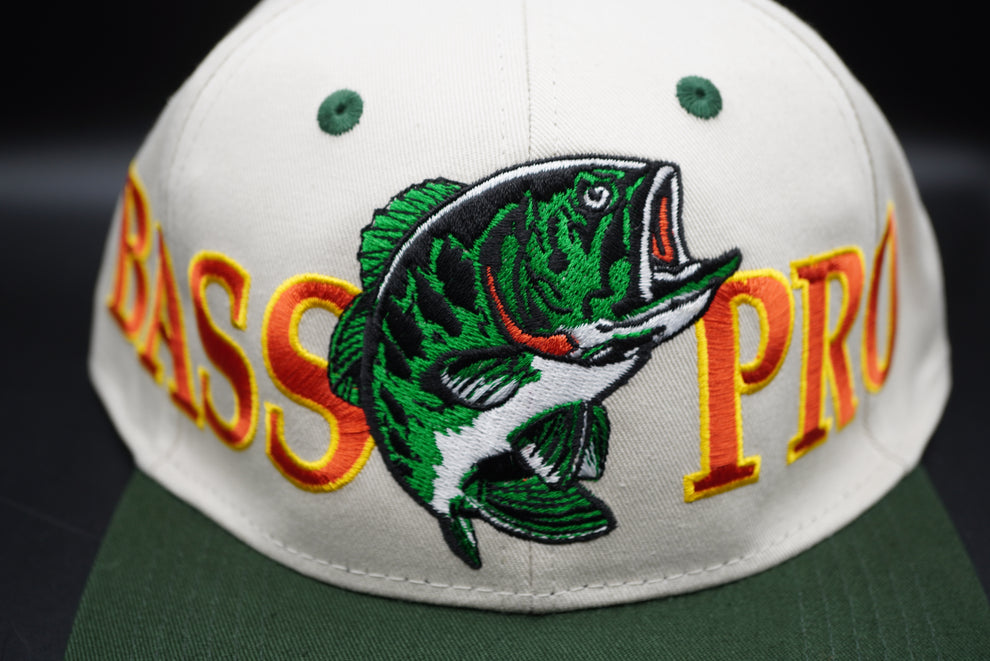 Bass Pro Shops Throwback Logo Twill Cap 刺繍ロゴ 主 Nushi